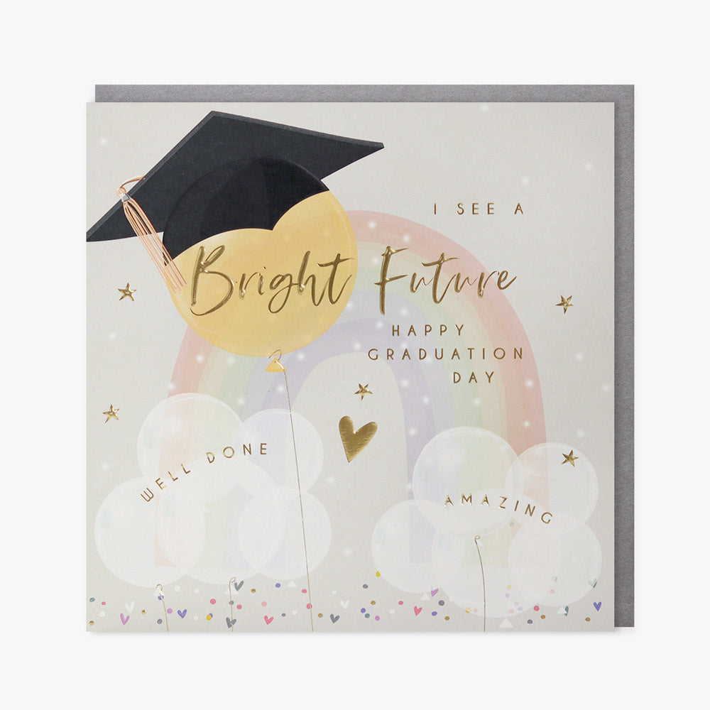 Graduation Card - Bright Future Rainbow – Scarlet Ribbons