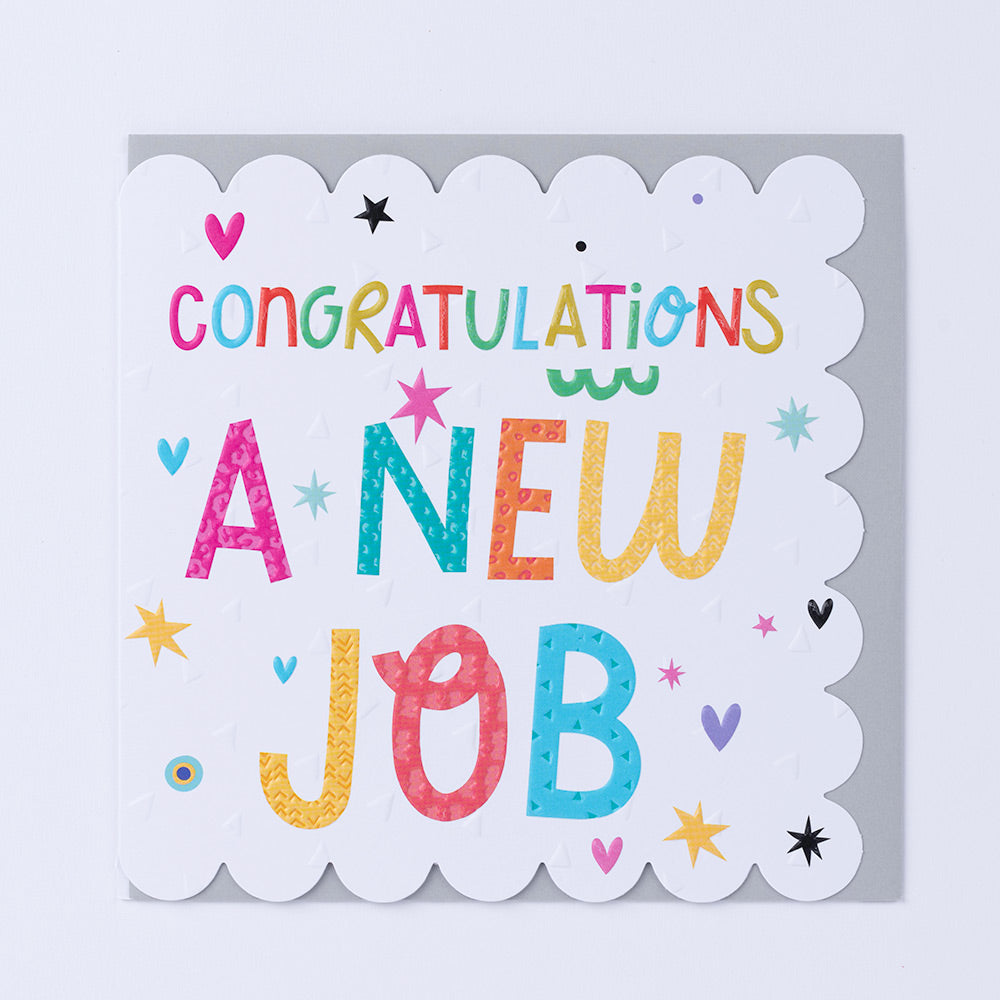 Congratulations New Job Card – Scarlet Ribbons