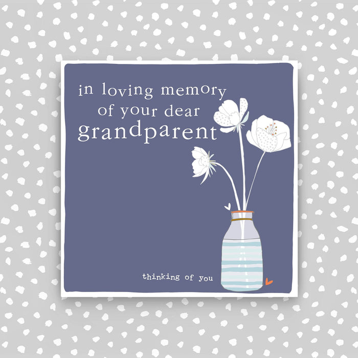 In Memory of Your Grandparent Sympathy Card – Scarlet Ribbons