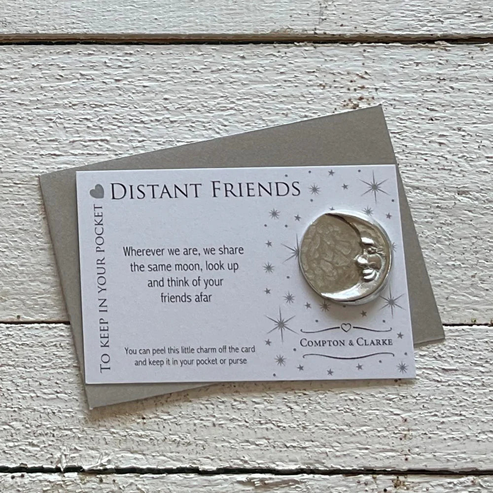 Distant Friends Pocket Card – Scarlet Ribbons