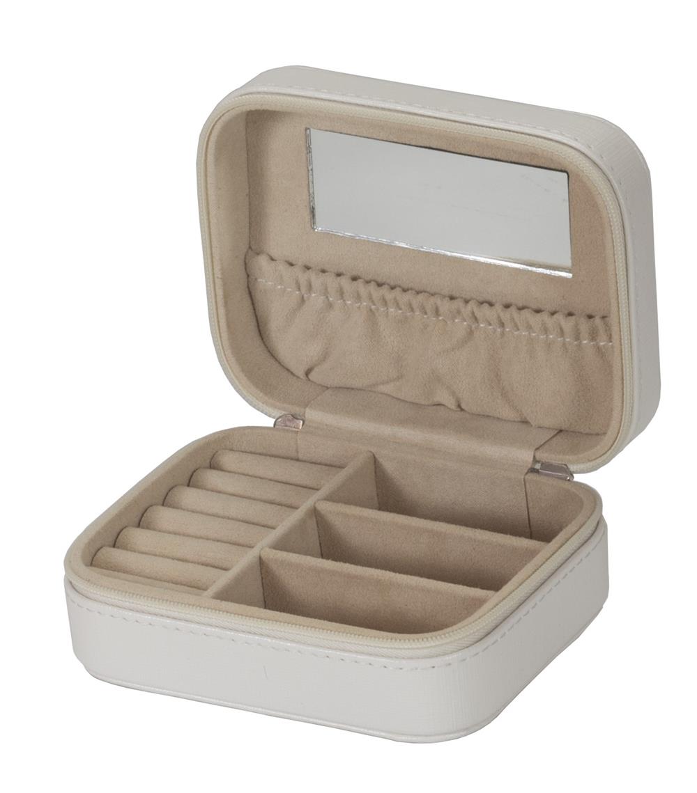 Greta Ivory Jewellery Box - Small – Scarlet Ribbons