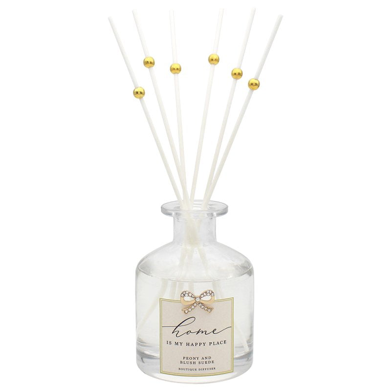 'Home' Reed Diffuser - Peony and Blush – Scarlet Ribbons