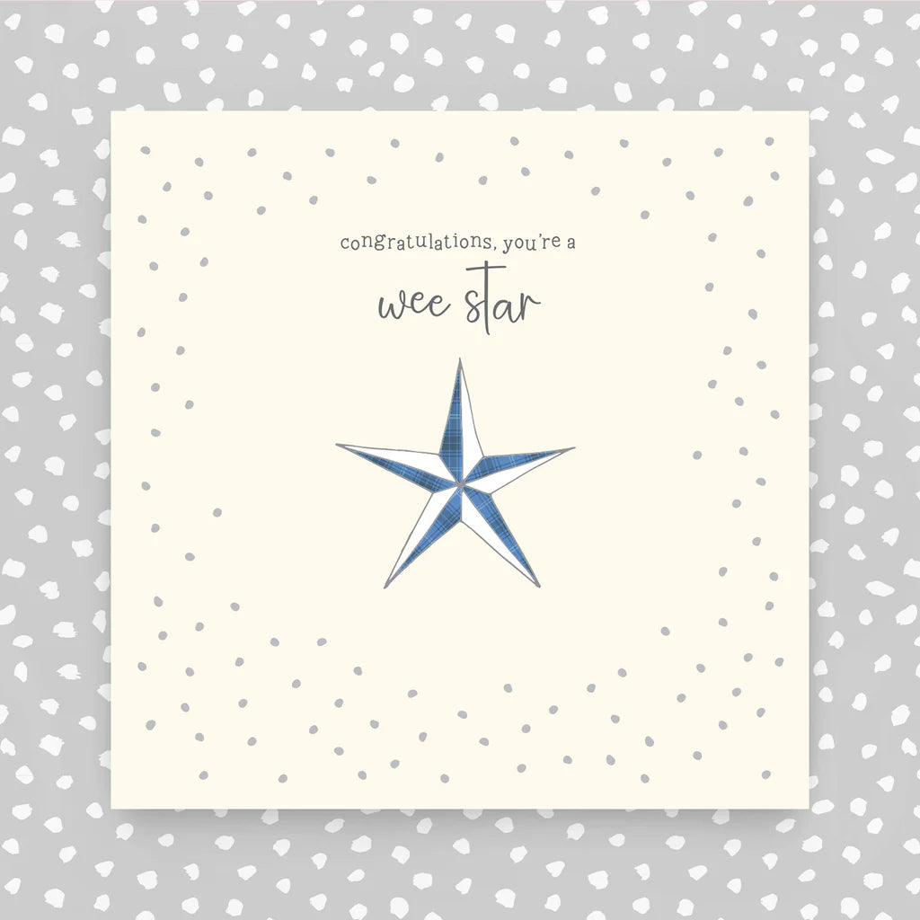 Congratulations Wee Star Card – Scarlet Ribbons