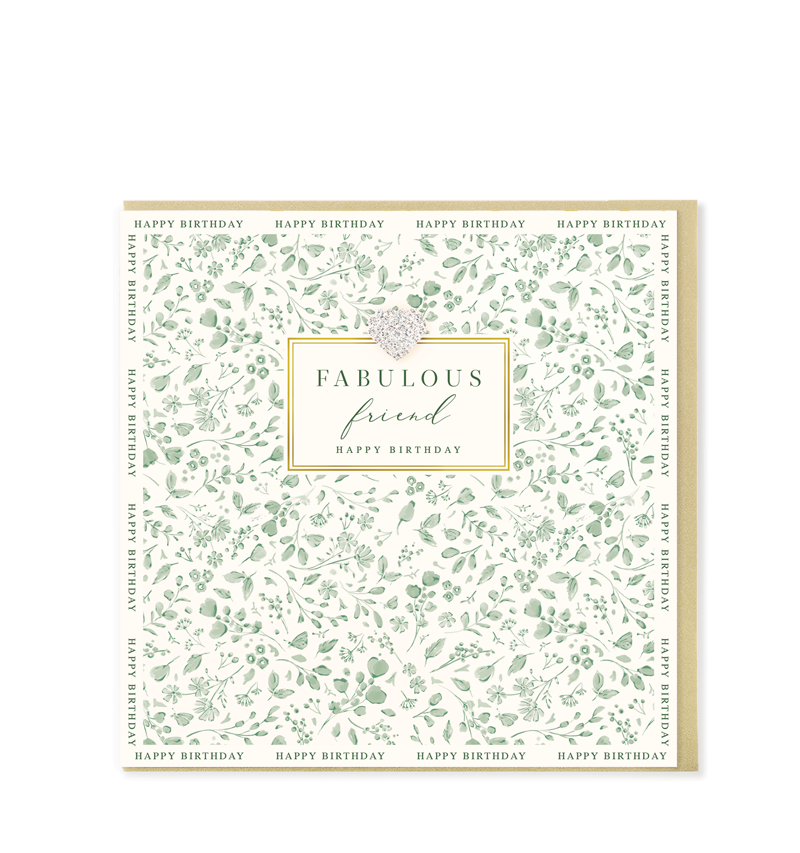 Fabulous Friend Birthday Card – Scarlet Ribbons