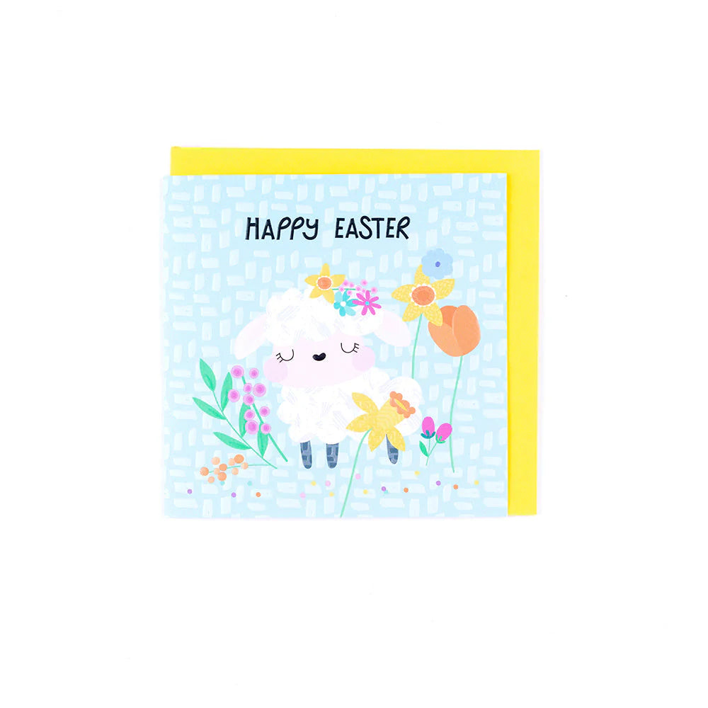 Lamb Easter Card – Scarlet Ribbons
