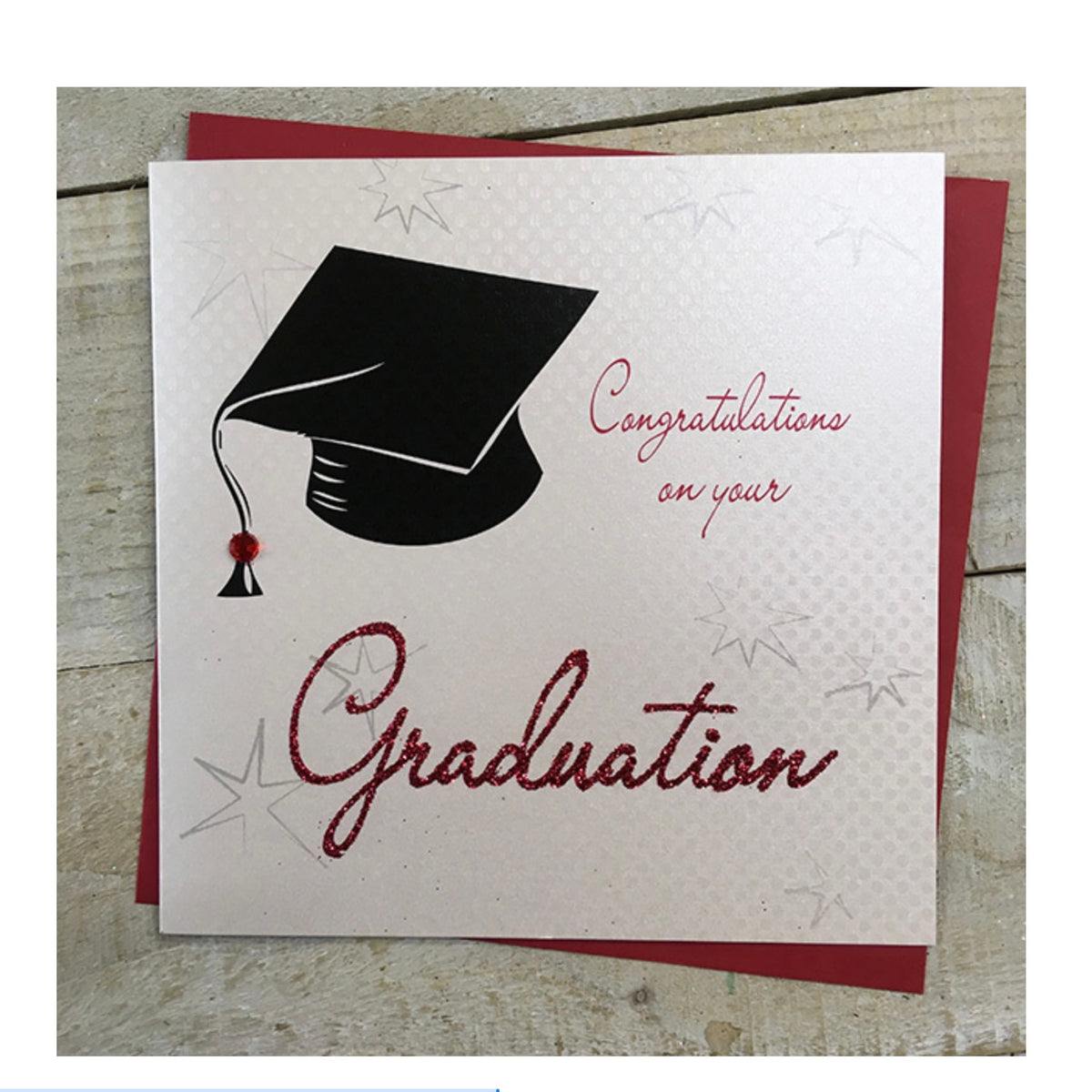 Graduation Cap Card – Scarlet Ribbons