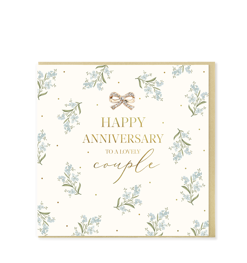 Happy Anniversary Lovely Couple – Scarlet Ribbons