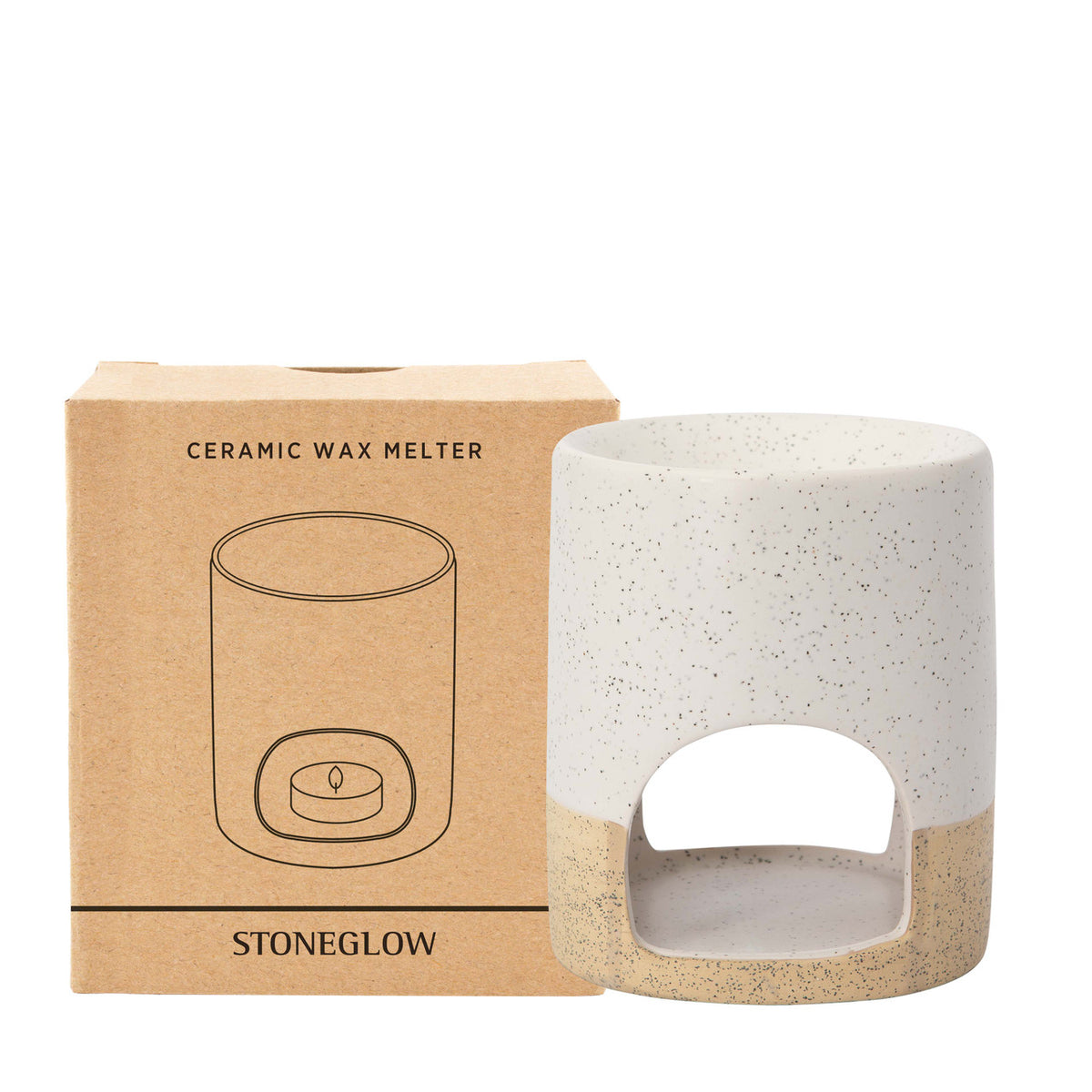 Stoneglow Elements Ceramic Wax Melter – Scarlet Ribbons