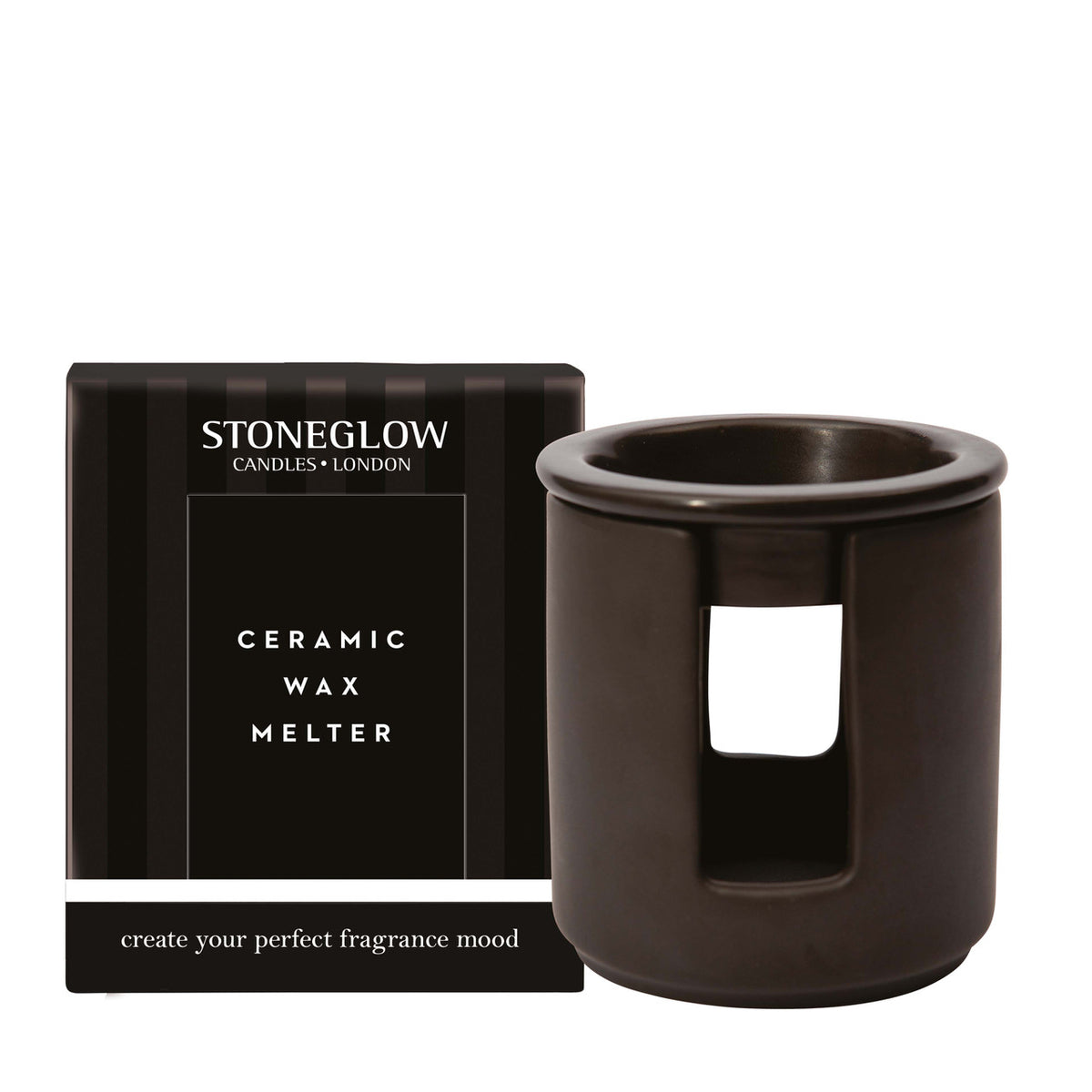 Stoneglow Classic Ceramic Wax Melter - Black – Scarlet Ribbons