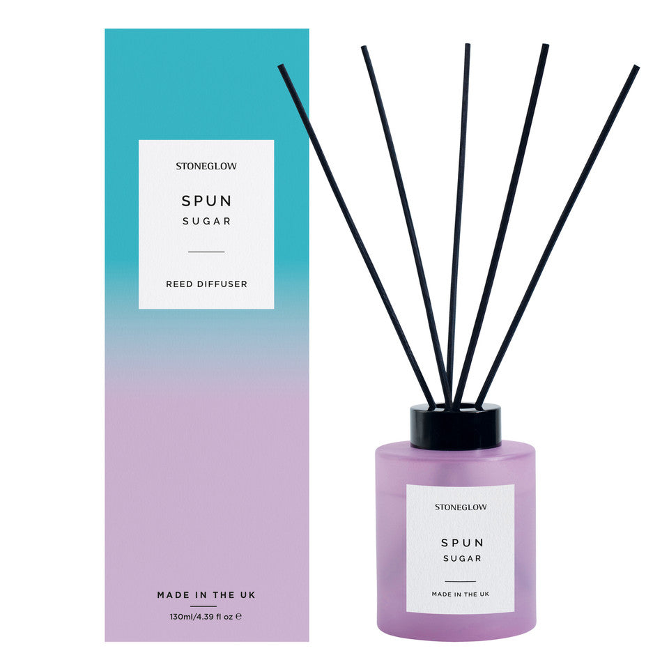 Stoneglow Sol - Spun Sugar Reed Diffuser – Scarlet Ribbons